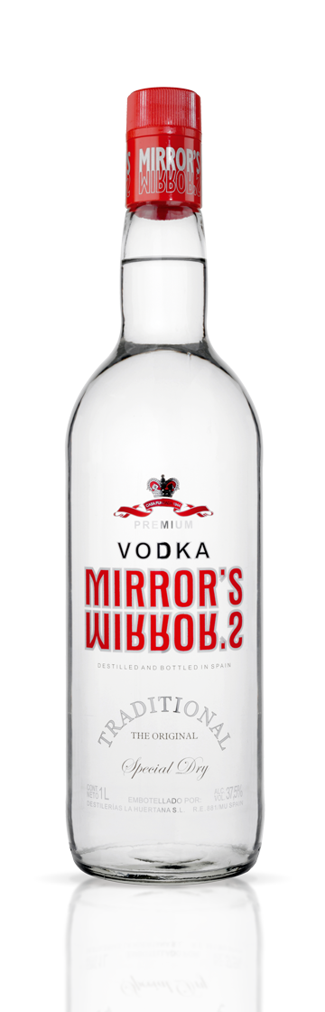 Productos | Vodka | Vodka Mirrors | Mirrors | 111110 | Destilerías La Huertana